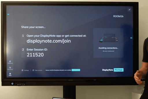 Features + Settings • Screen Sharing for IT Facilitator • DisplayNote ...