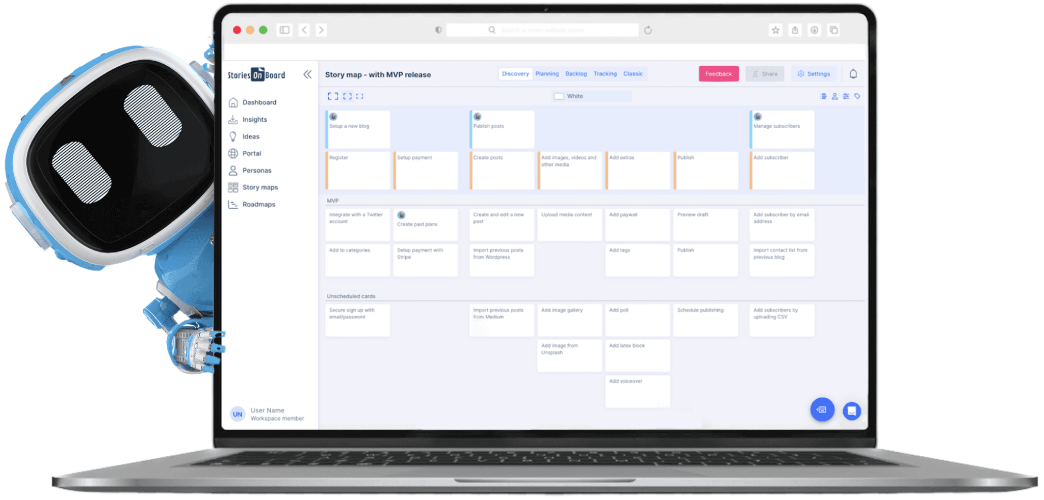 Free AI User Story Generator - StoriesOnBoard