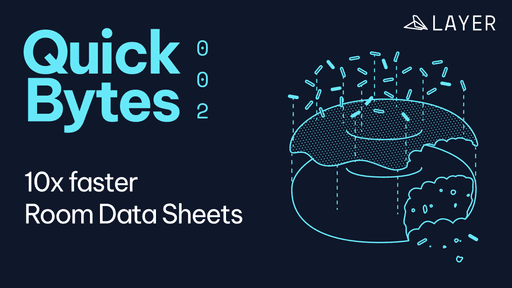 Architectural Room Data Sheets Explained | Layer App