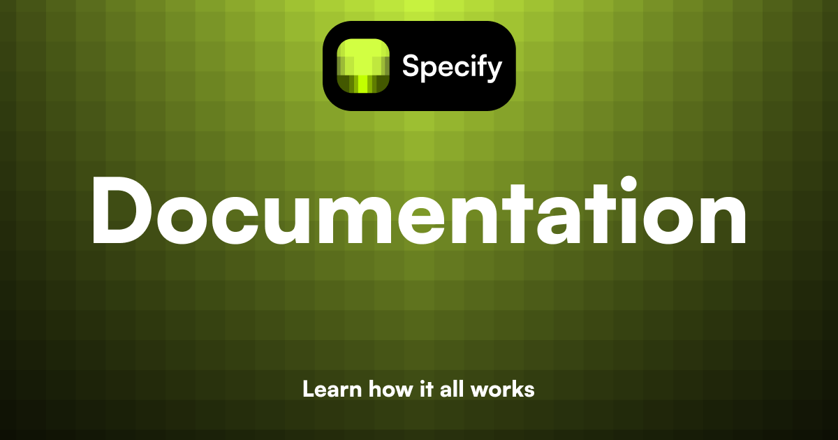 Publisher Step-by-Step Guide - Specify