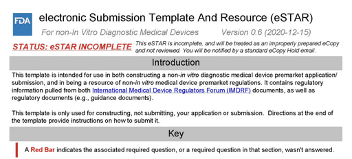 Your Guide to the FDA eSTAR program - Essenvia