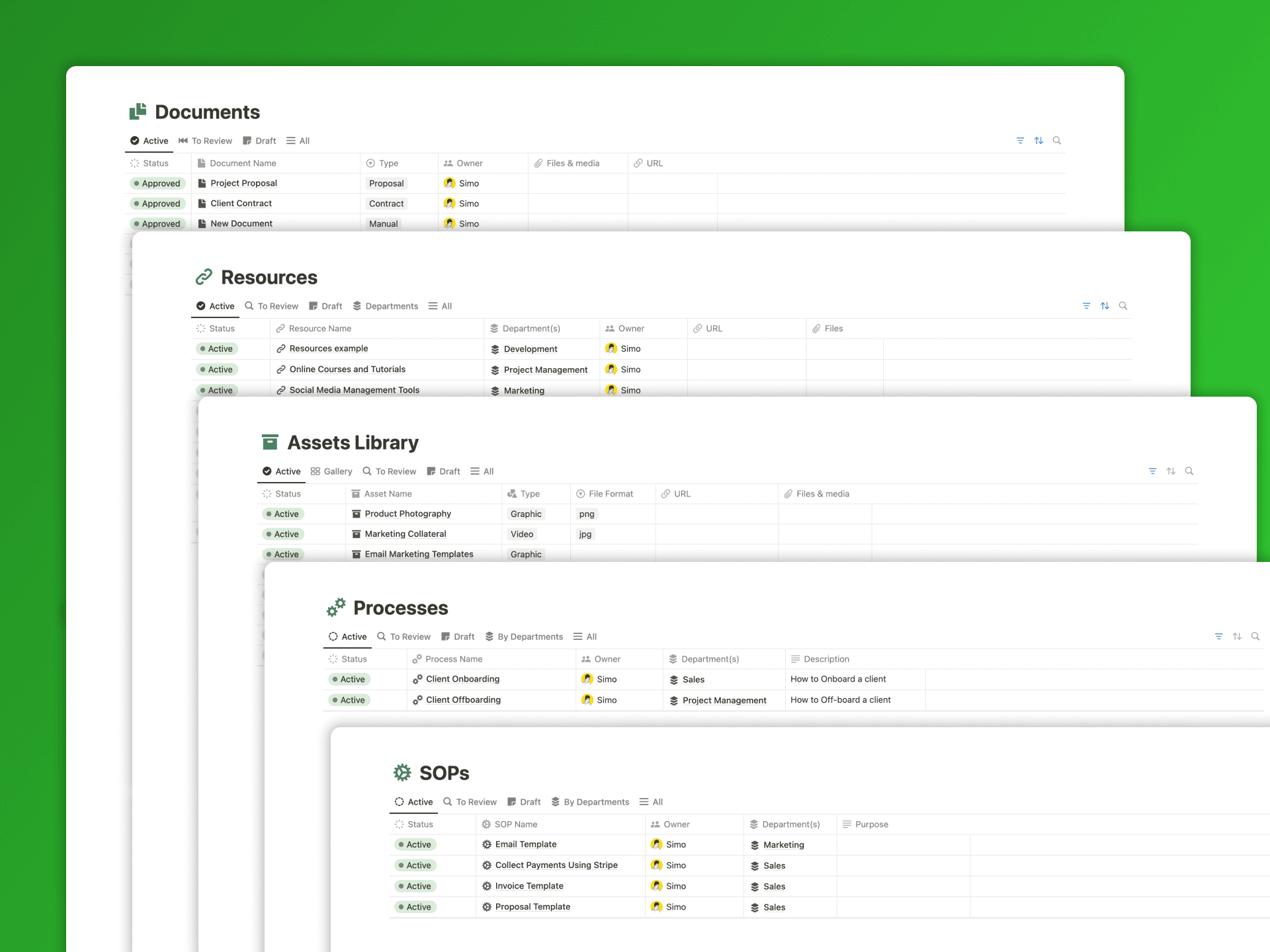 Agency OS - Notion Template