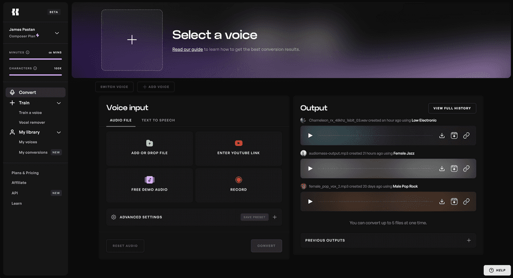 Female LoFi AI Voice Generator - Kits.AI