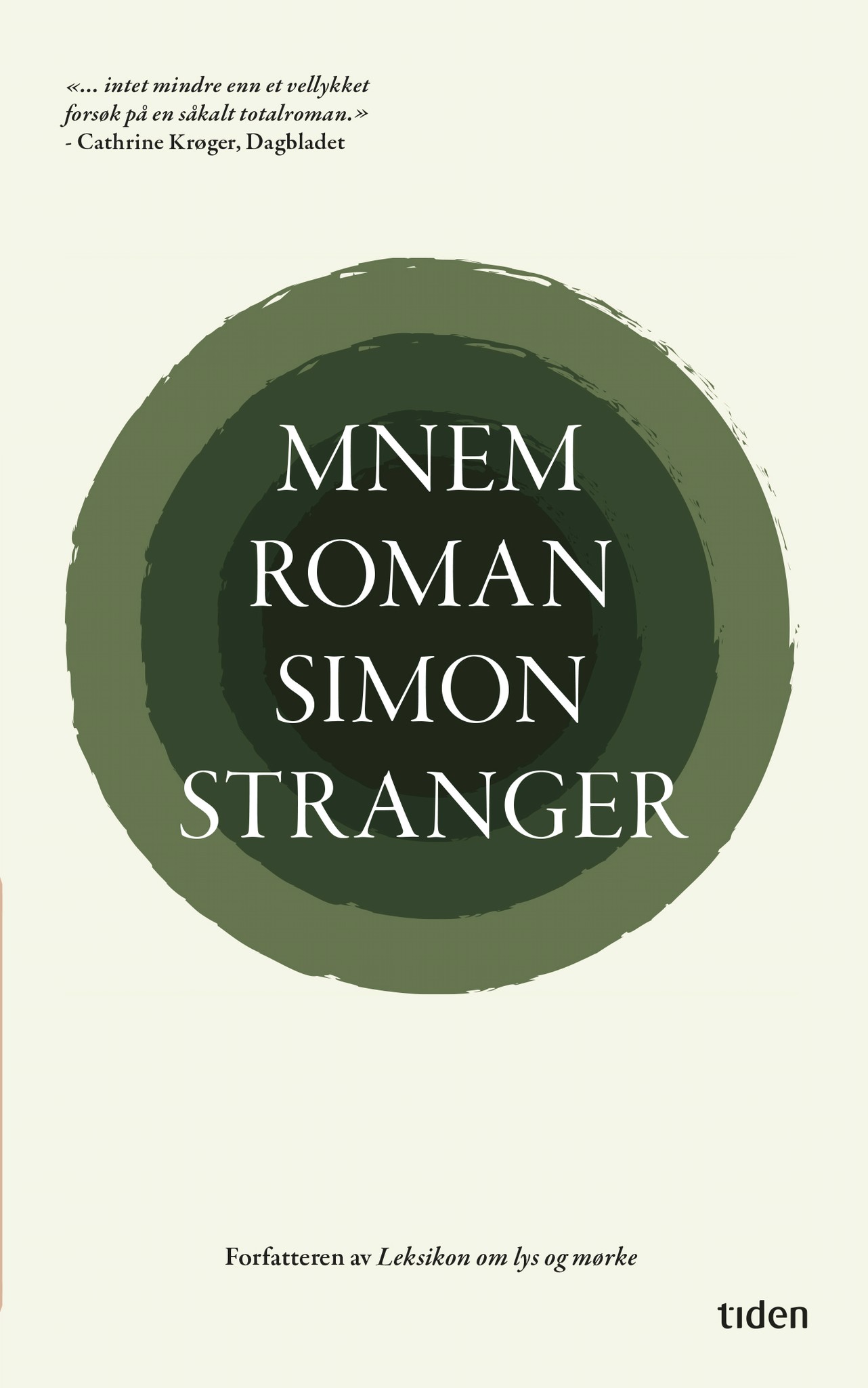 Simon Stranger | Tiden