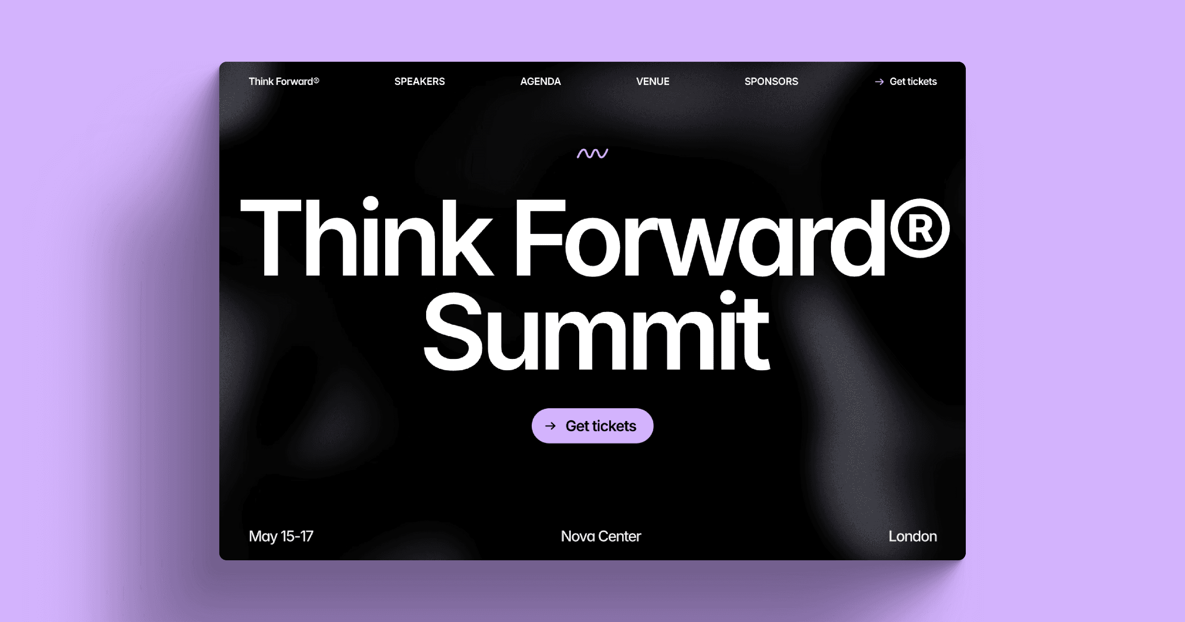Think Forward – Free Framer Website Template for Conferences, Summits ...