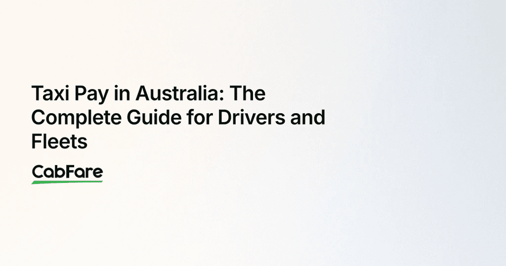 Taxi Pay in Australia | Fast, Compliant Payment Solutions