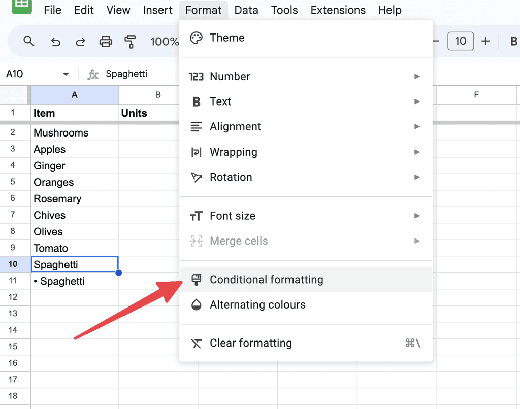 How to Highlight Text in Google Sheets