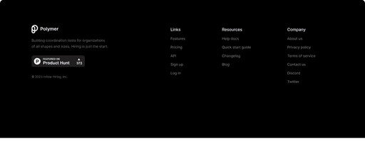 Footer design examples - Web to Figma