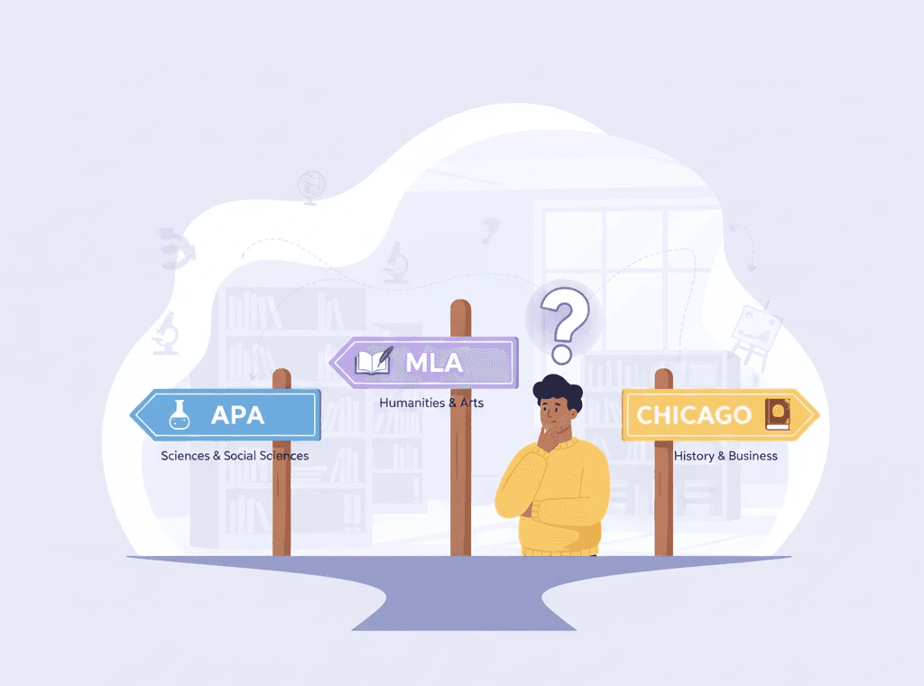 Picking the right style depends on your subject, teacher, and type of work.
