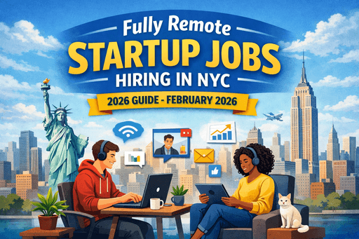 Fully Remote Startup Jobs Hiring in NYC (2026 Guide — February 2026 ...