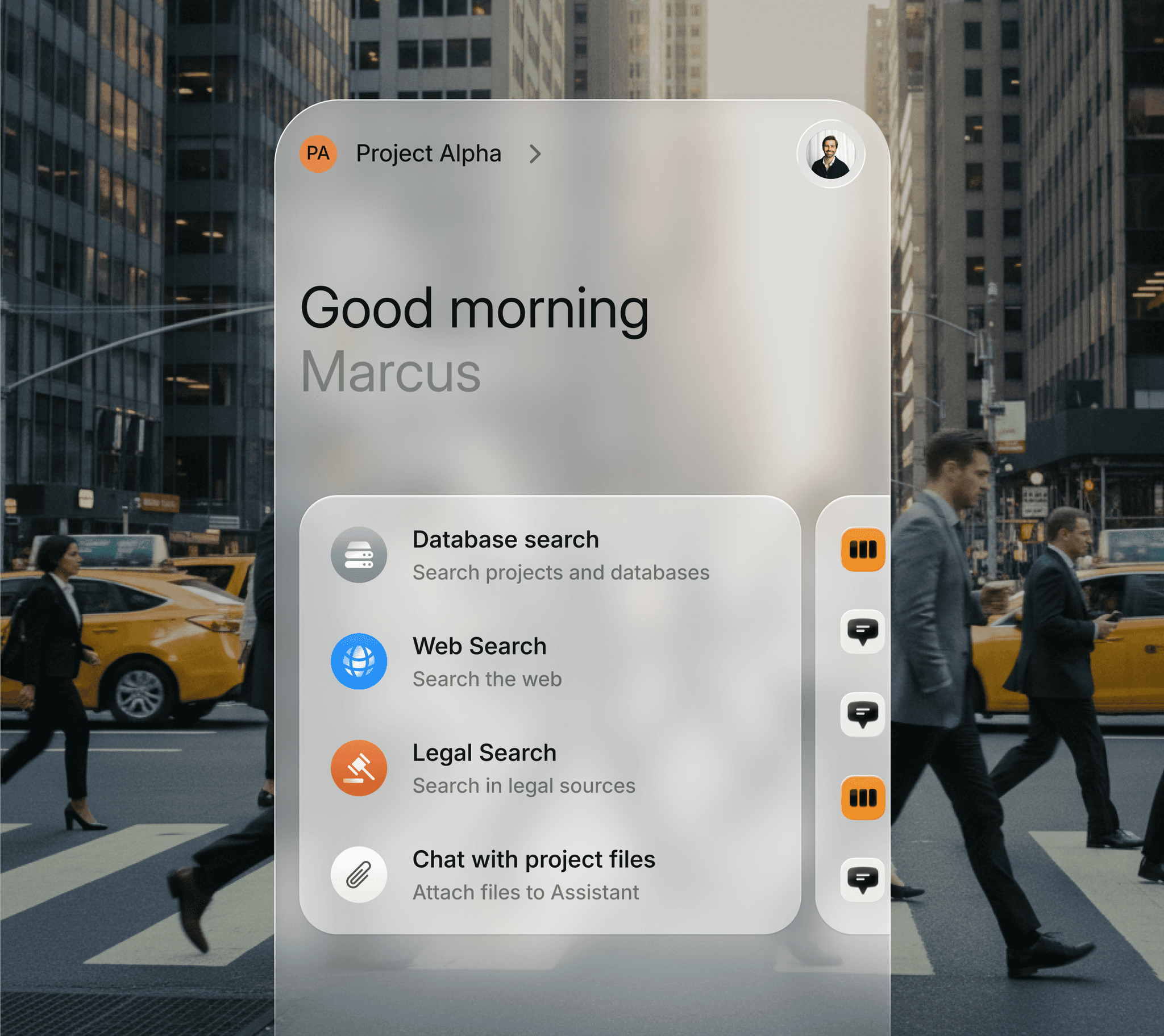 Mobile app | Legora