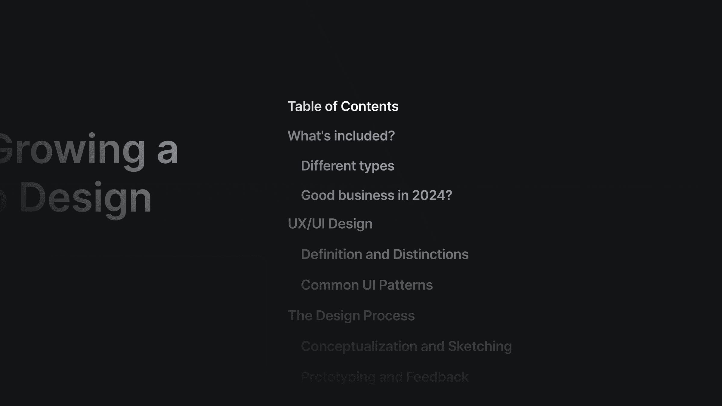 Sticky Table of Contents by Framer University