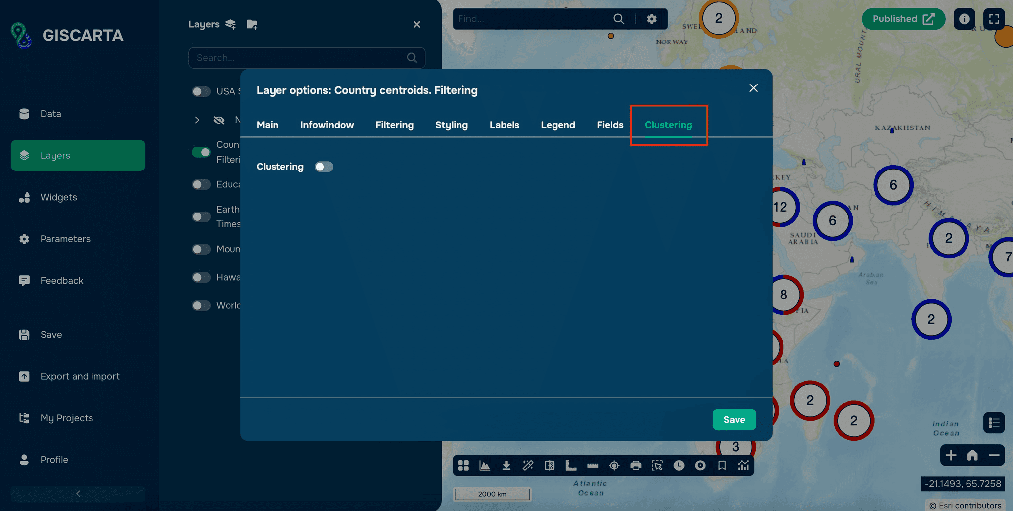 What is Clustering in GIS?