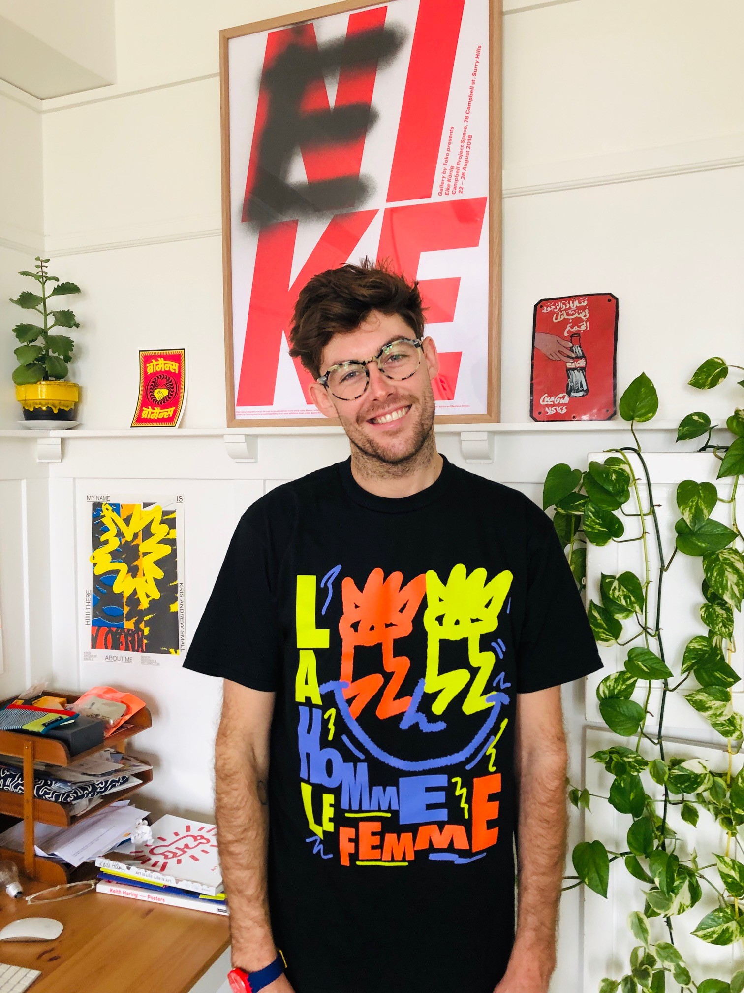 Kris Andrew Small X 3rd Rail Print Space - Kris Andrew Small