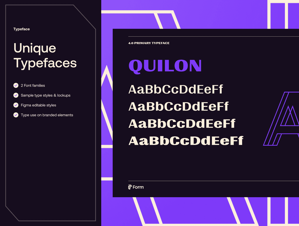 Form Brand Styleguide Template