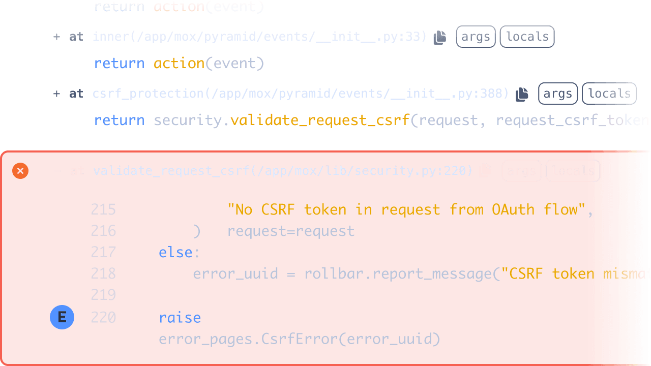 Rollbar Error Monitoring | Know when something breaks and why