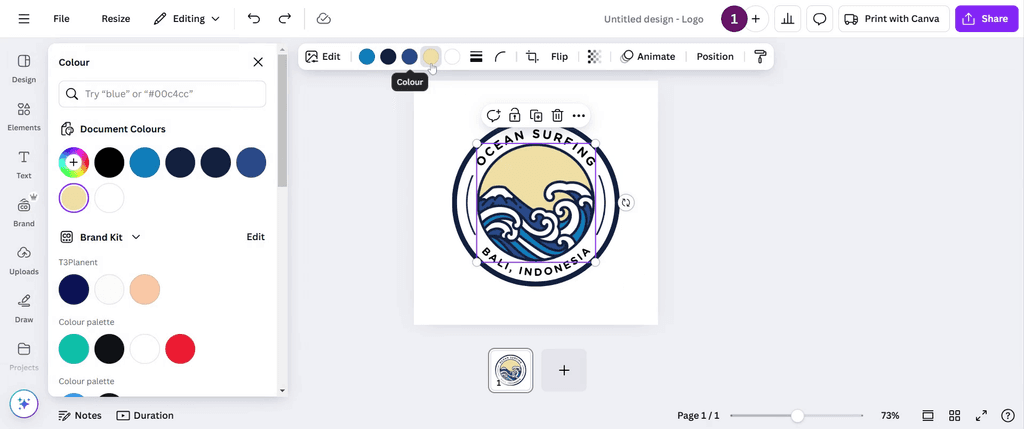 How to Invert Colours in Canva - 1 minute video guide