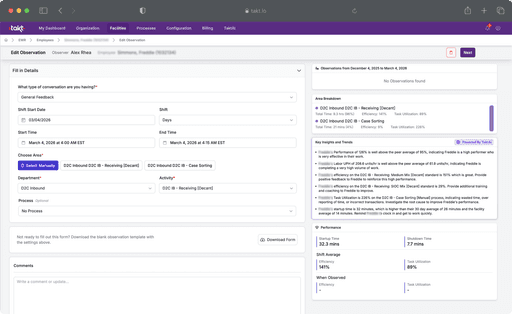 Labor Management System Software for Warehouse Management - Takt