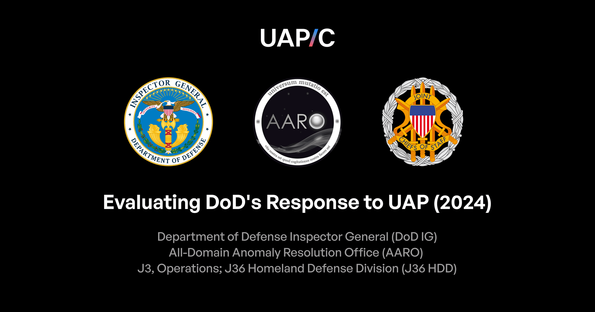 UAP Caucus: Shaping Policy Together