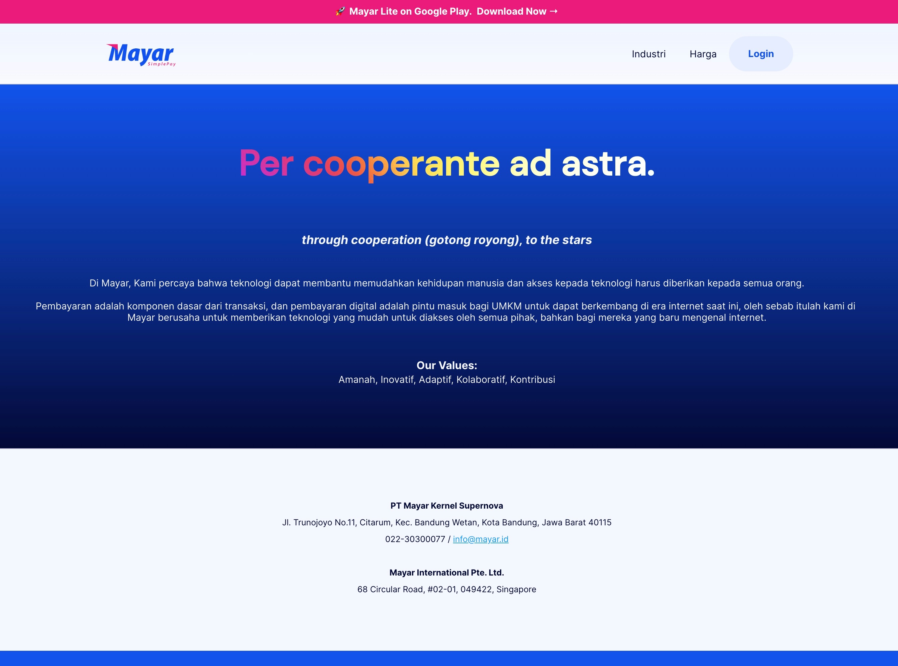 Mayar | Tentang Kami
