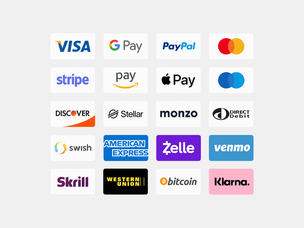 Glorify Template: Payment Methods Icons by nicola-vargiu