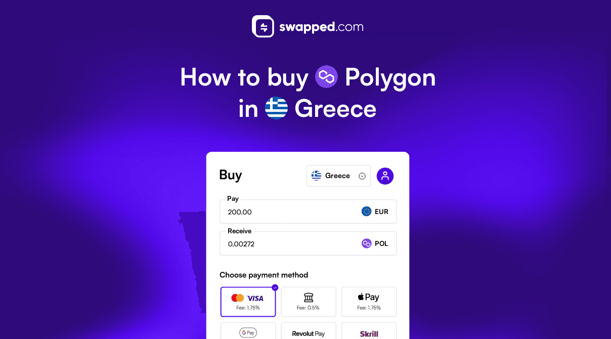 How to buy Polygon (POL) in Greece with EUR