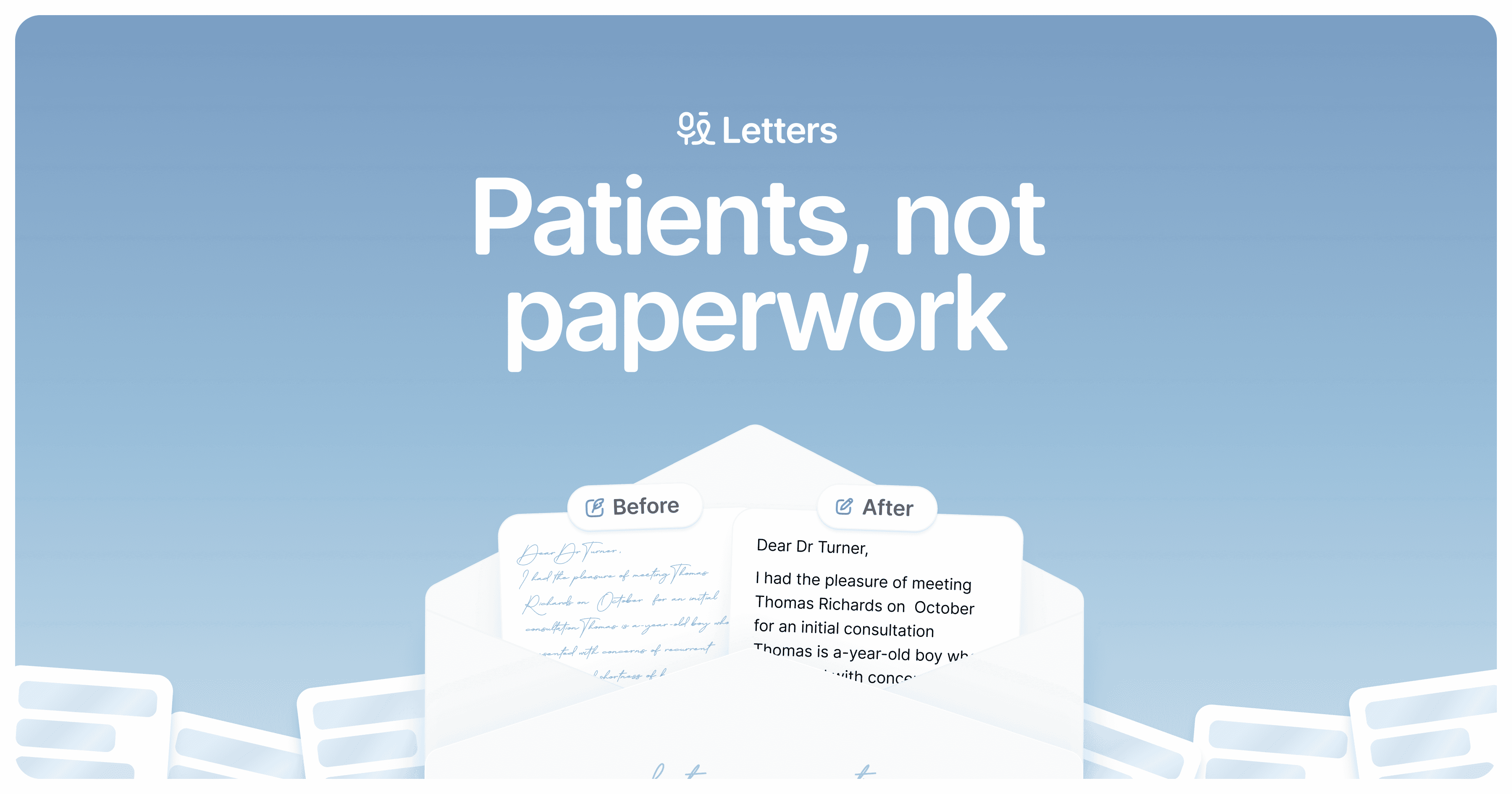Letters: AI-Powered Medical Letter Generator for Healthcare Professionals