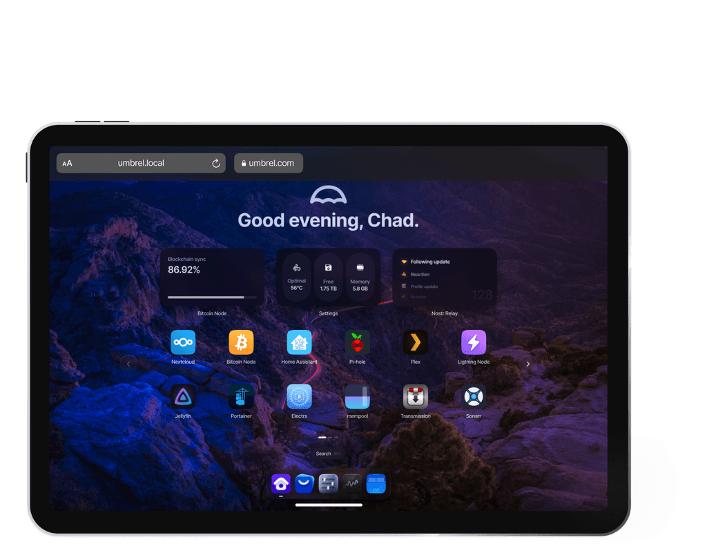 Umbrel - Personal home cloud and OS for self-hosting