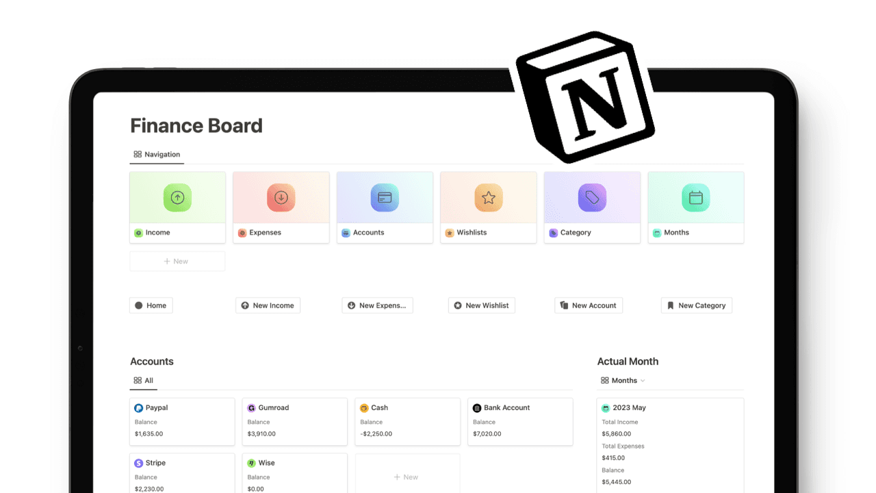 10 Best Notion Finance Tracker Templates for 2025 - Solt Wagner