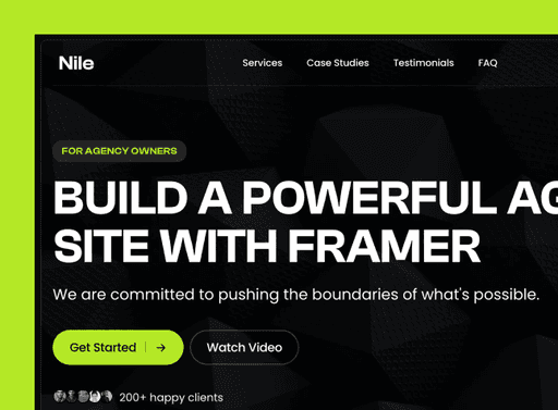 The Best Library of Framer Templates - FramerThings