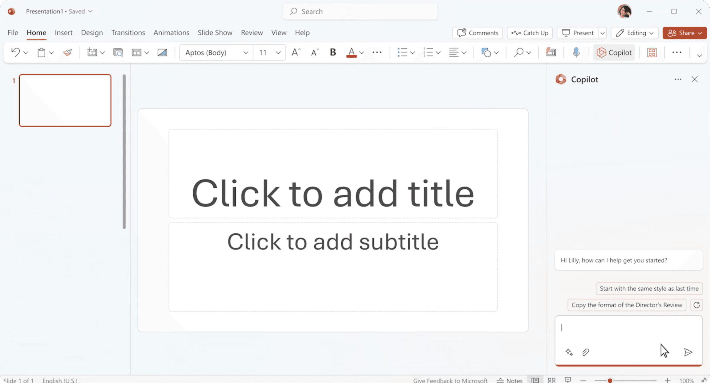 Microsoft Powerpoint Chatbot - Conversacional Interacción AI-UX
