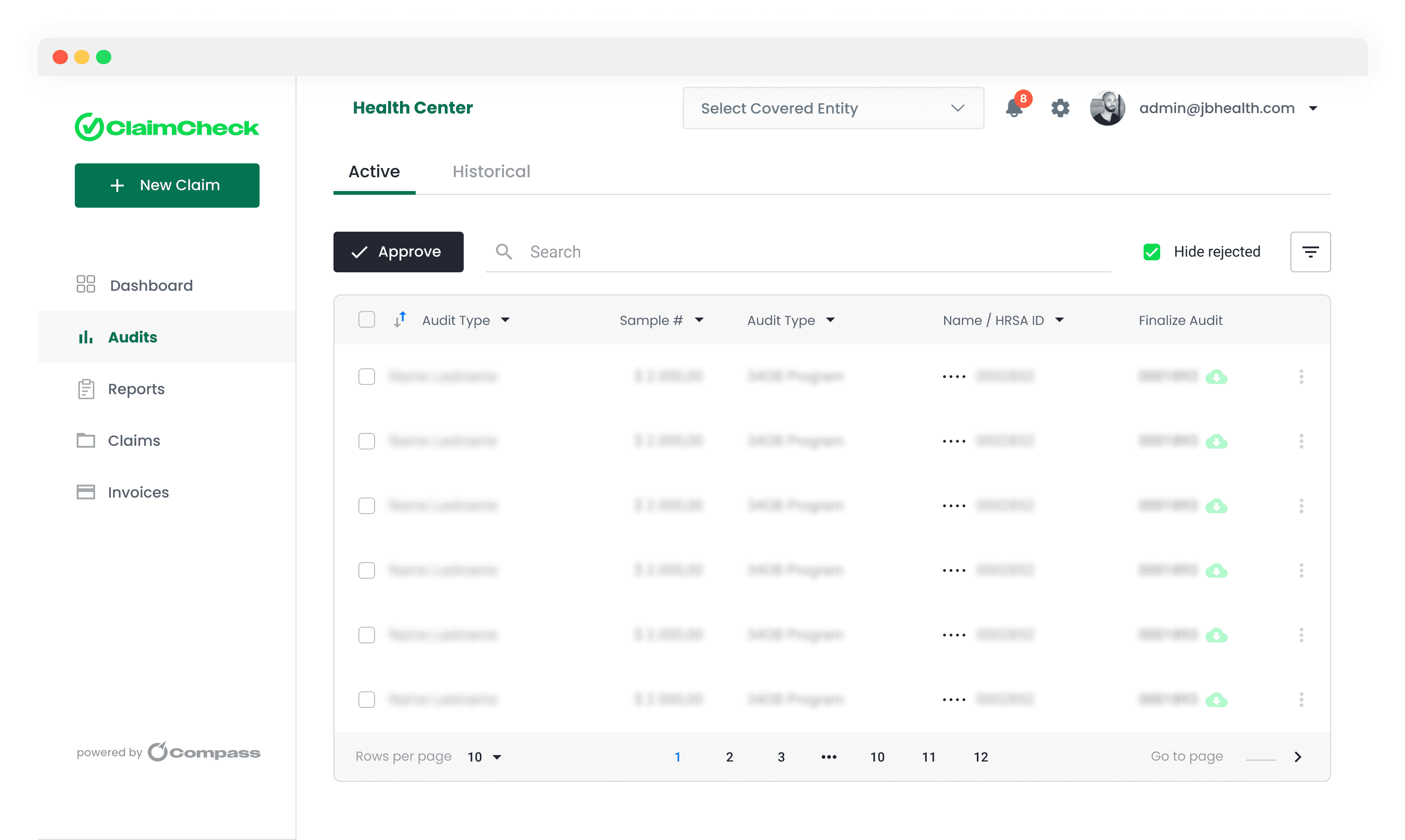 Compass 340B with ClaimCheck