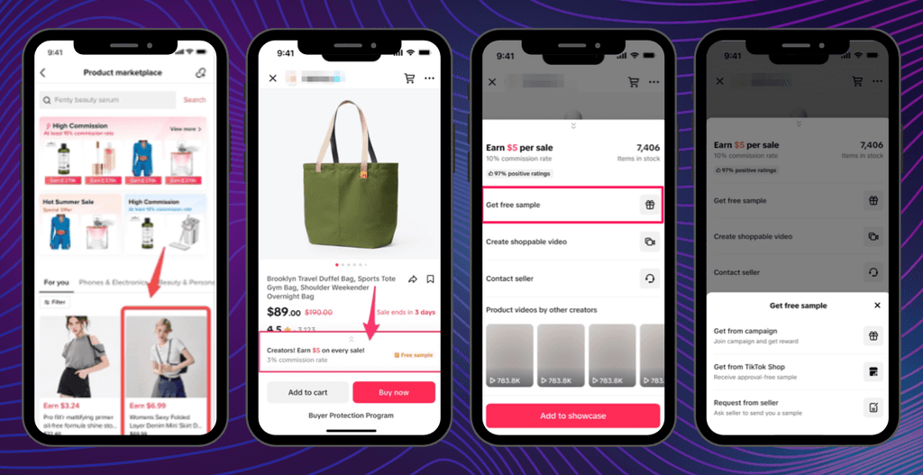 How To Get Free Samples On TikTok Shop