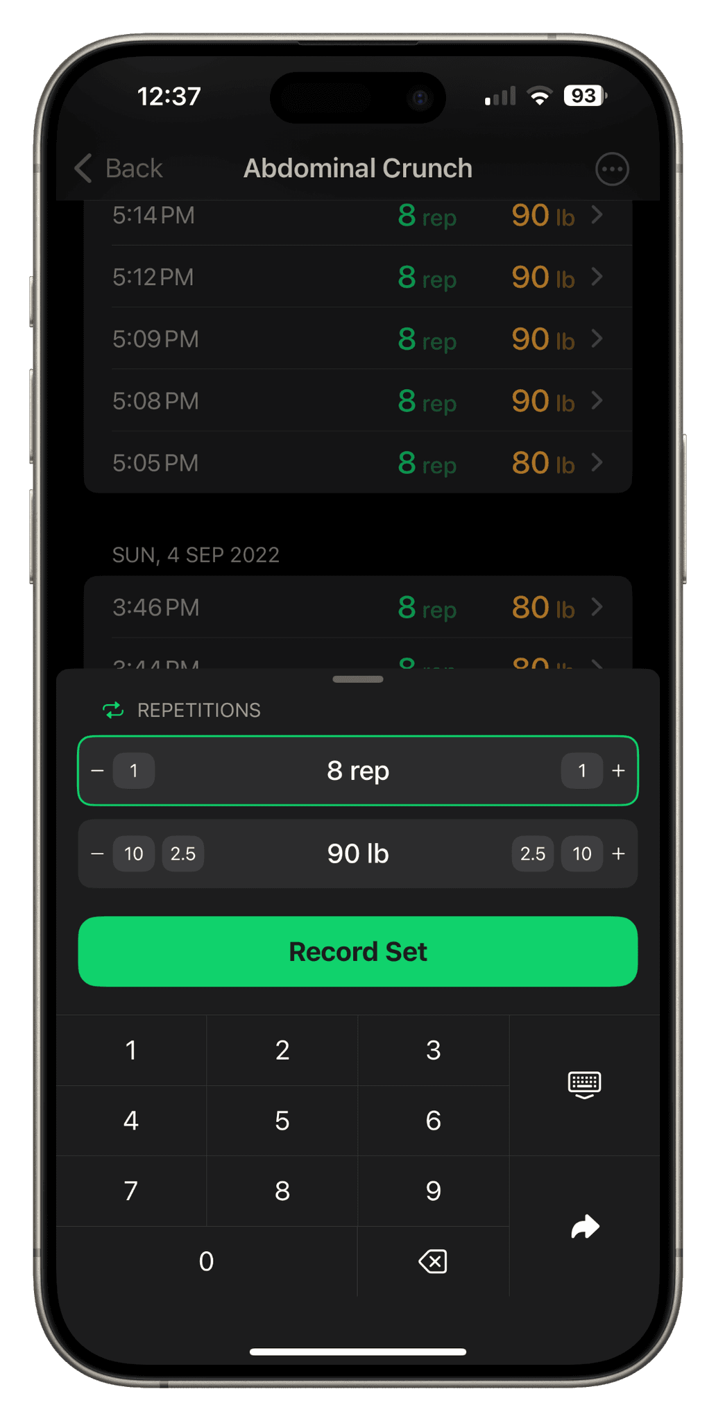 Setgraph - Workout Tracker Gym Log App