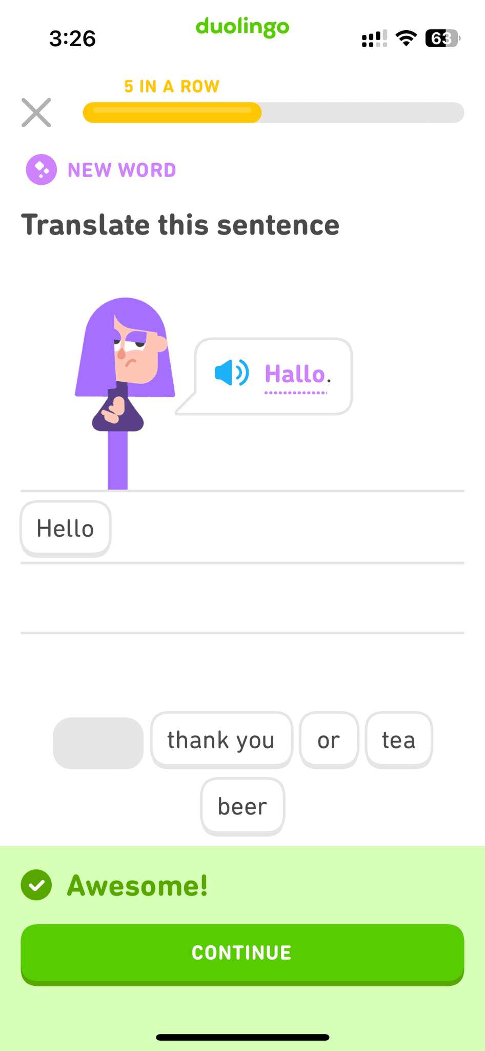 Duolingo iOS UI Design | Free Mobbin Alternative