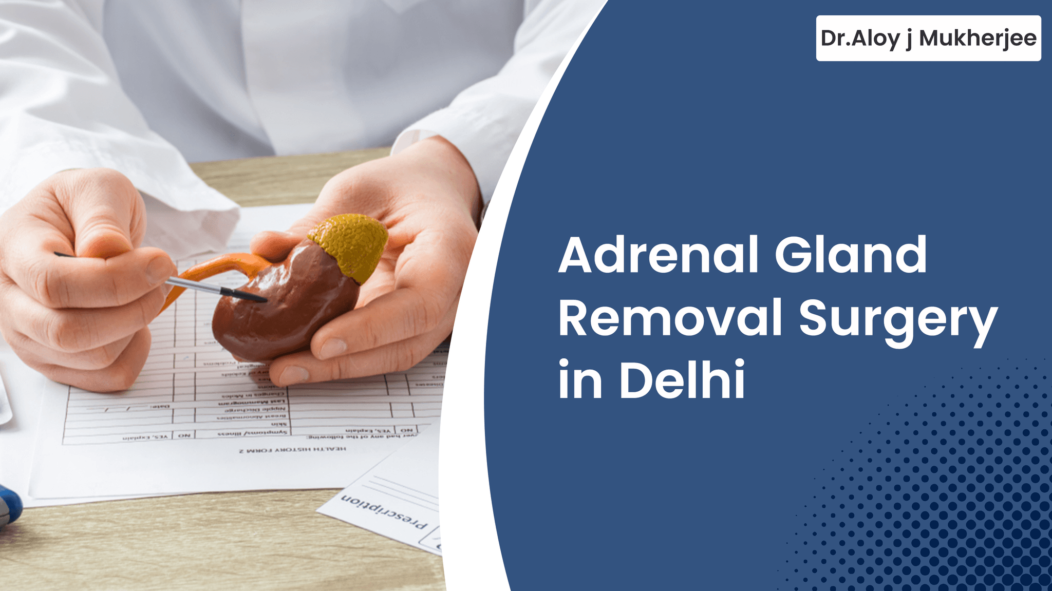 Adrenal Gland Removal Doctor in Delhi, India | Dr. Aloy Mukherjee