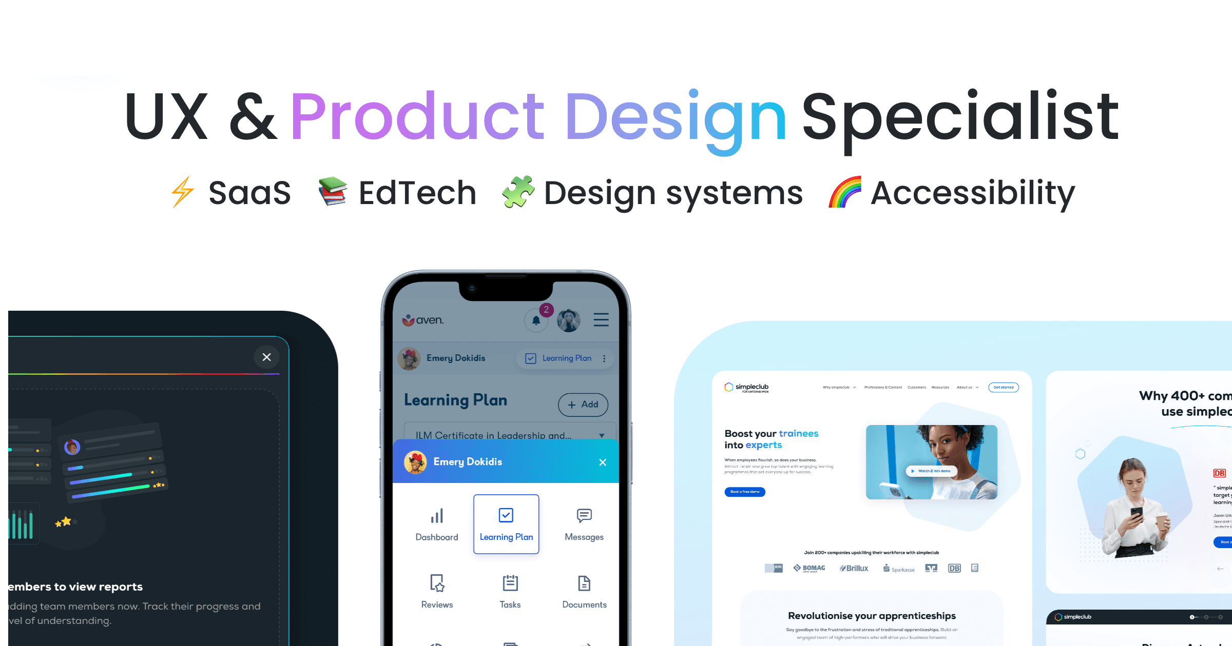 Ross Fenner | UX & Product Design Specialist