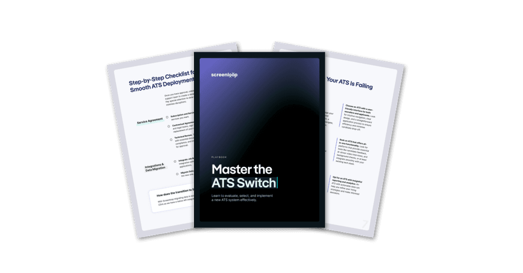 Screenloop l More ATS, Less BS