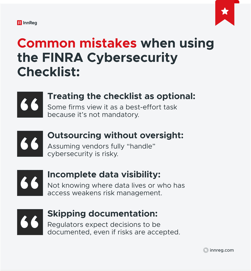 FINRA Cybersecurity Checklist: Step-by-Step Guide