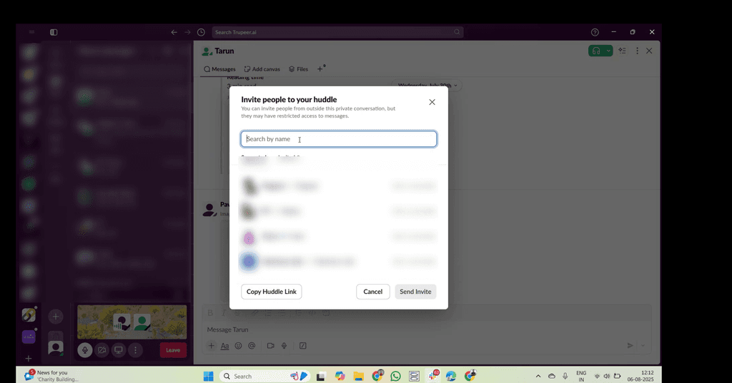 How to Huddle in Slack - 1 minute video guide