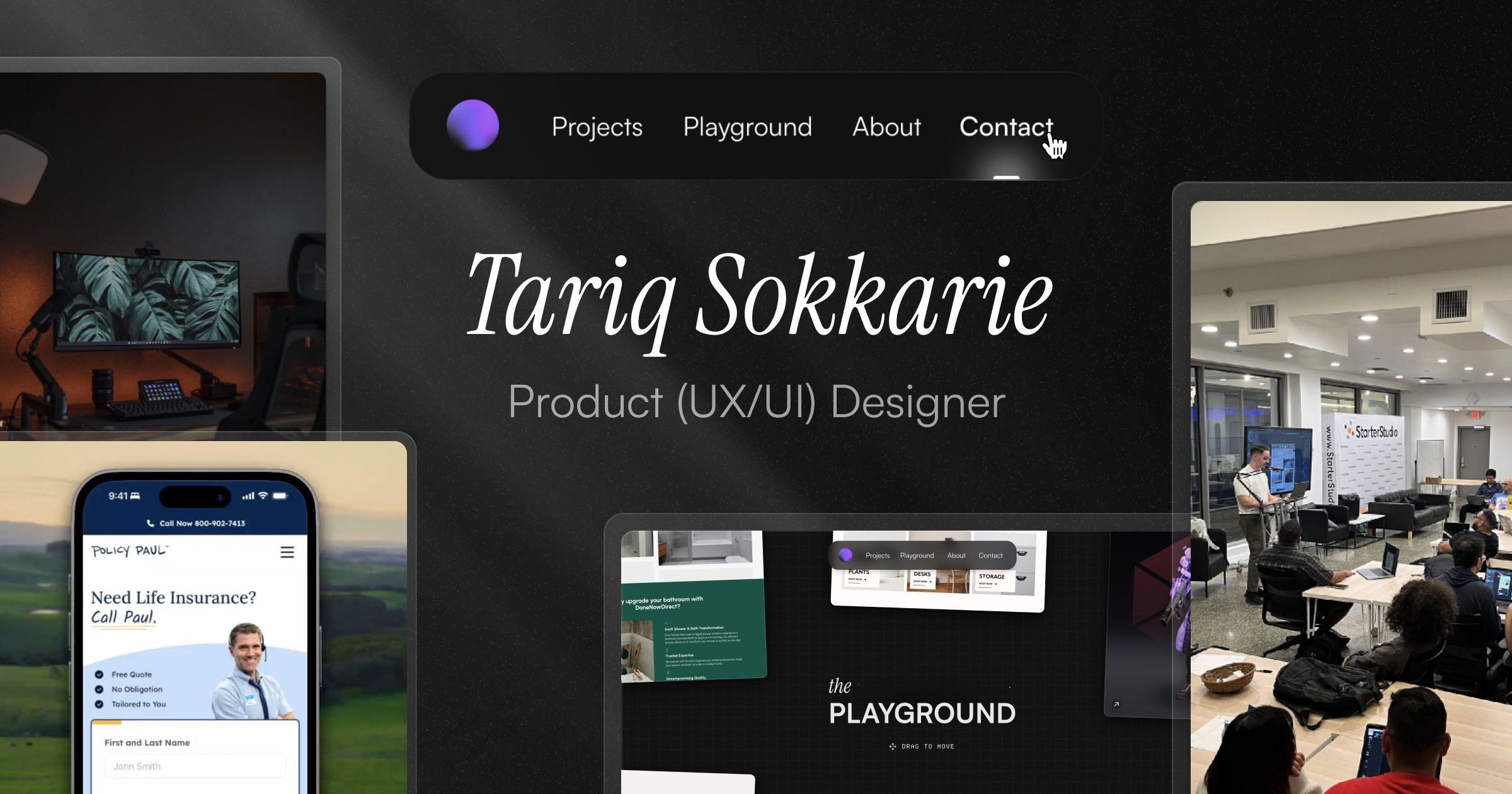 Tariq Sokkarie — Product (UX/UI) Designer