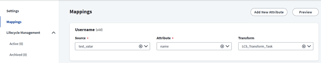 Transforms SailPoint ISC - BLS 360