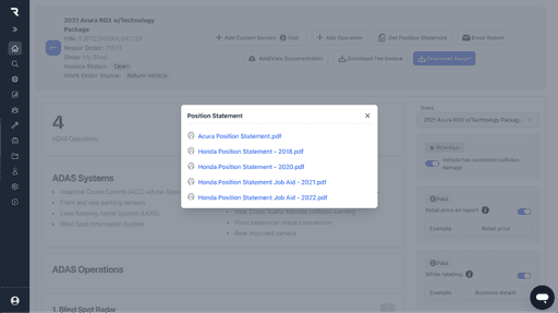 Revv ADAS | AI-Powered ADAS Calibration Reporting for Repair Shops