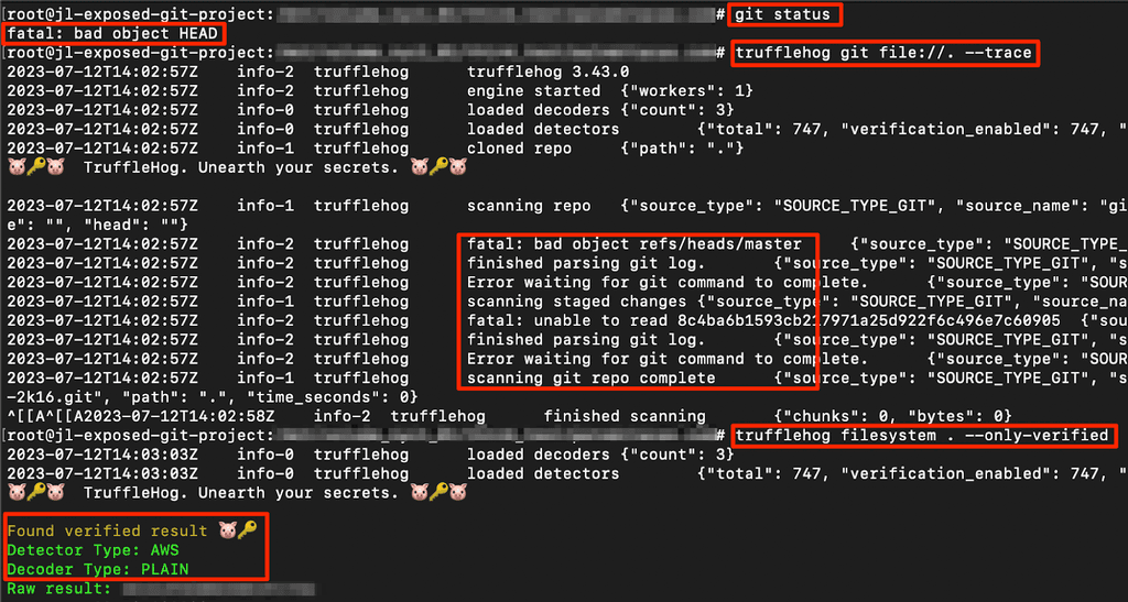 TruffleHog Commands: Git vs Filesystem Truffle Security Co.