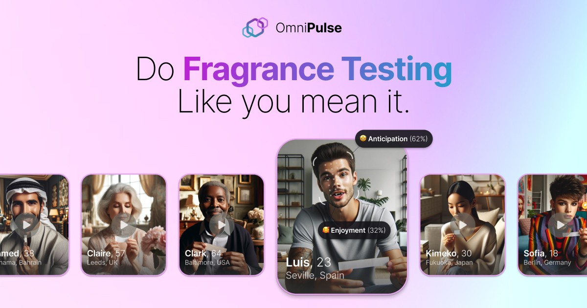 OmniPulse | Do fragrance testing like you mean it