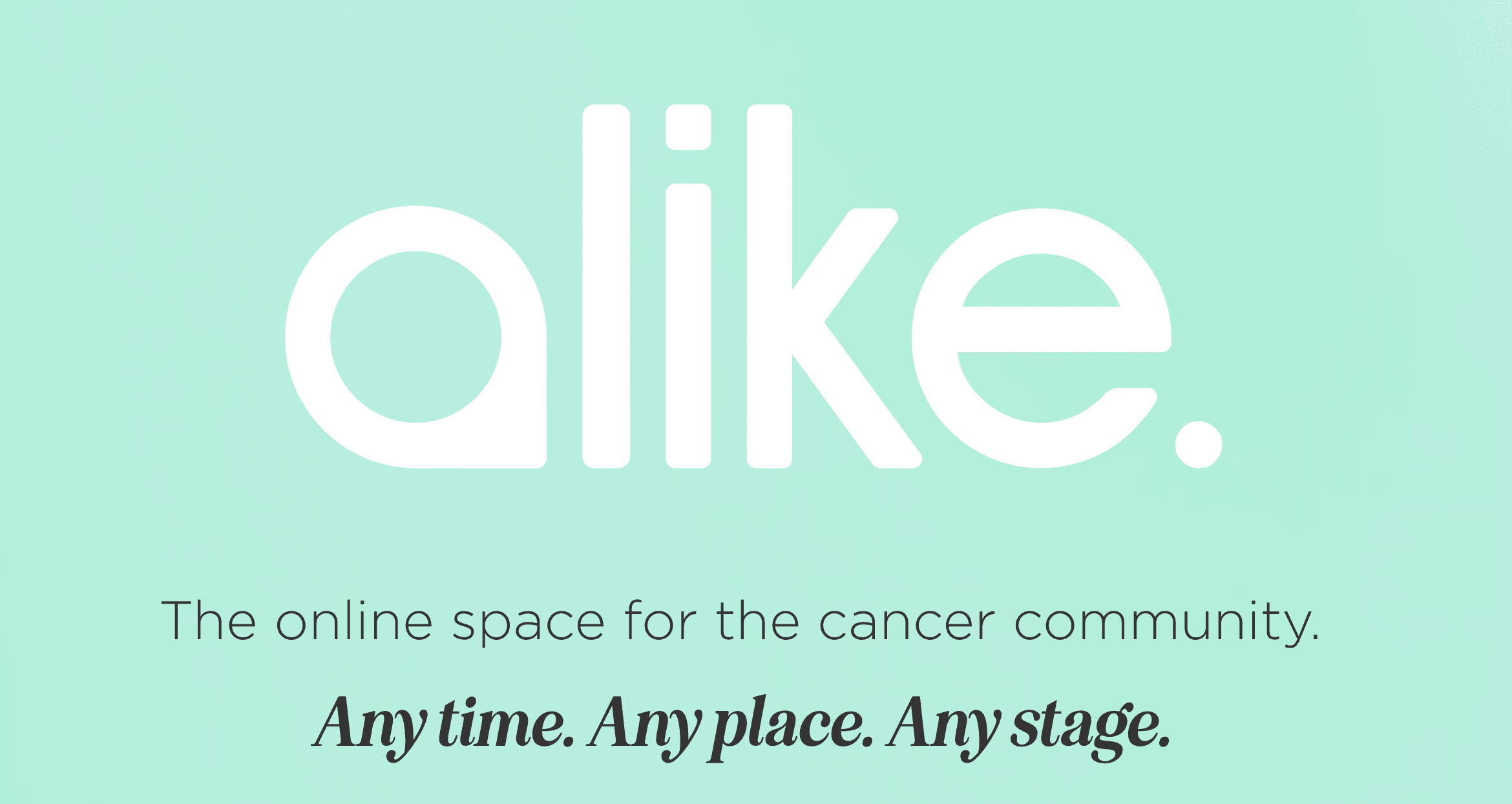 Alike - Cancer Community App