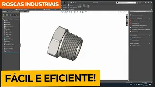 Roscas BSP, NPT e métrica no Solidworks - Aula Prática - MENTORIA ...