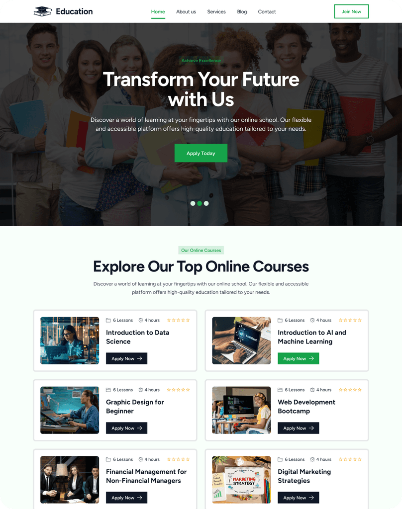 WordPress AI Website Builder