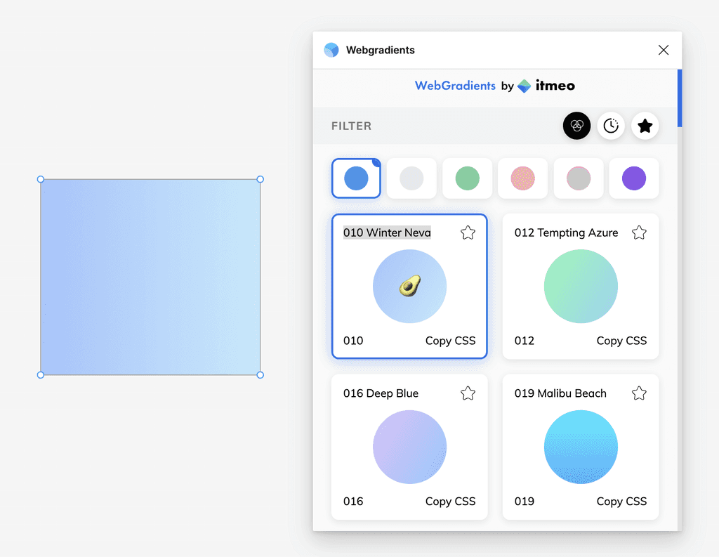 【Figma】グラデーション配色をするときに役に立つプラグイン 「Webgradients」の紹介 | Dezainaz Inc. |「デザインで世界を生き生きとさせる」（合同会社デザイナズ）