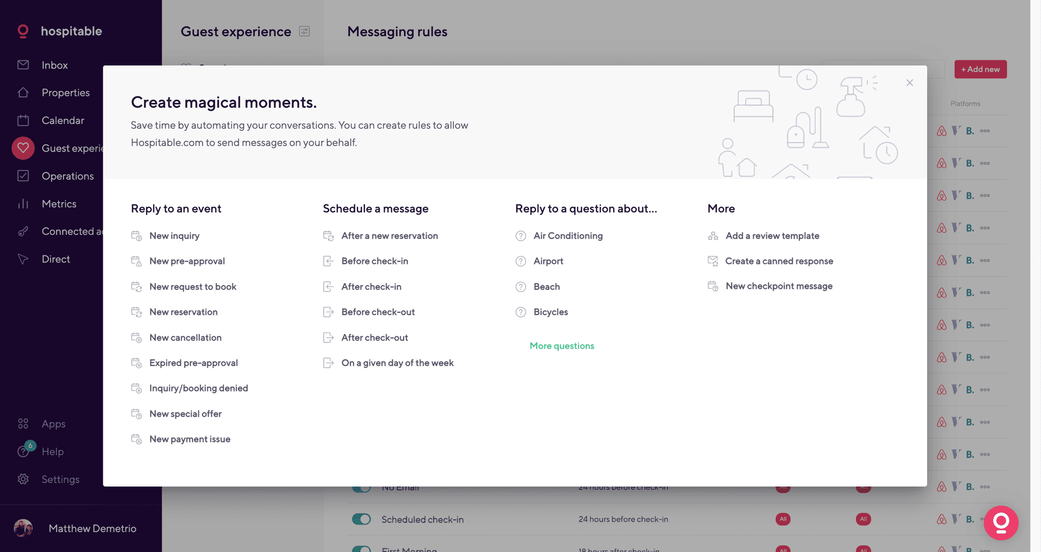 Craft Pre-check-in Message Flow (With Example) | Hospitable.com